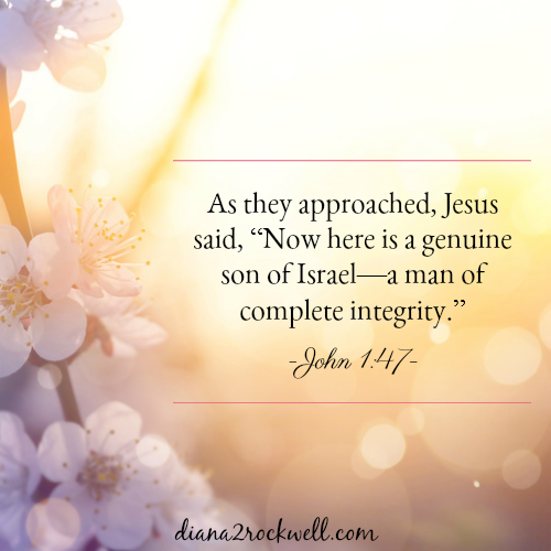 Characteristic Thirty-One of a Believer-Without Deceit – Diana Rockwell